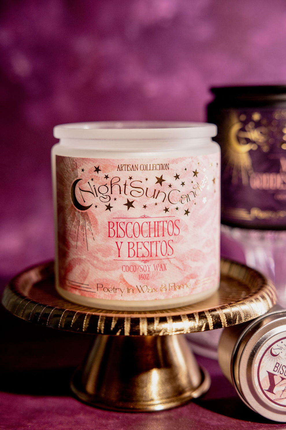 Biscochitos y Besitos Candle – Sunshine Alchemists & Soap Co